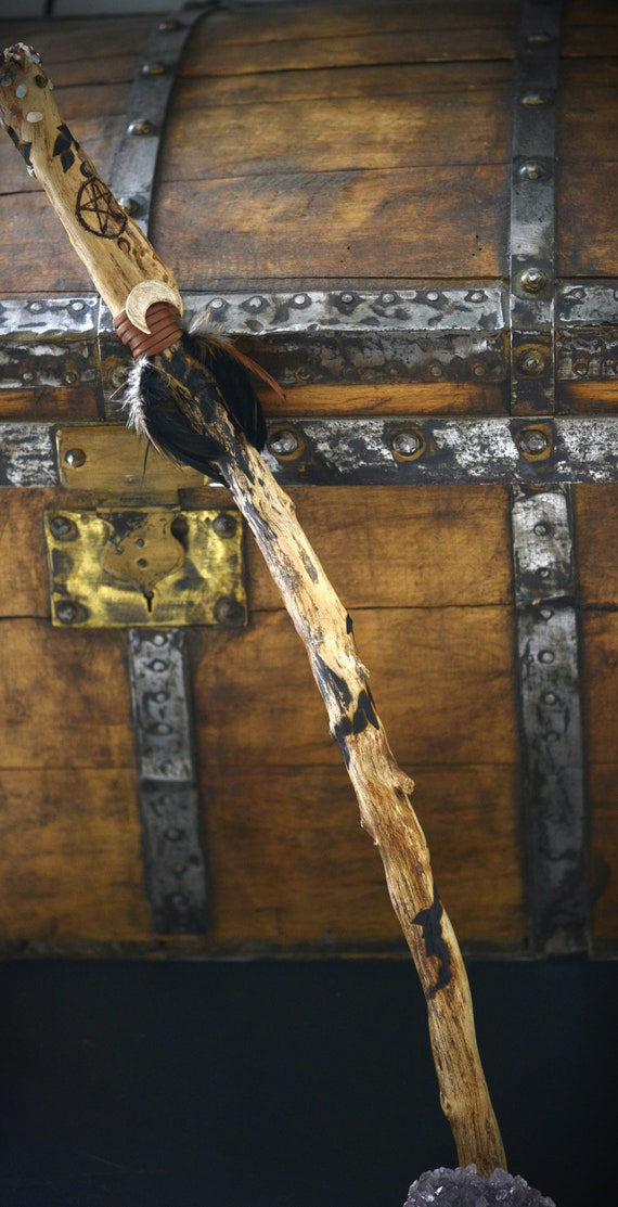 Bastone Magico Di Legno Gadget Harry Potter Bastone E Bacchetta