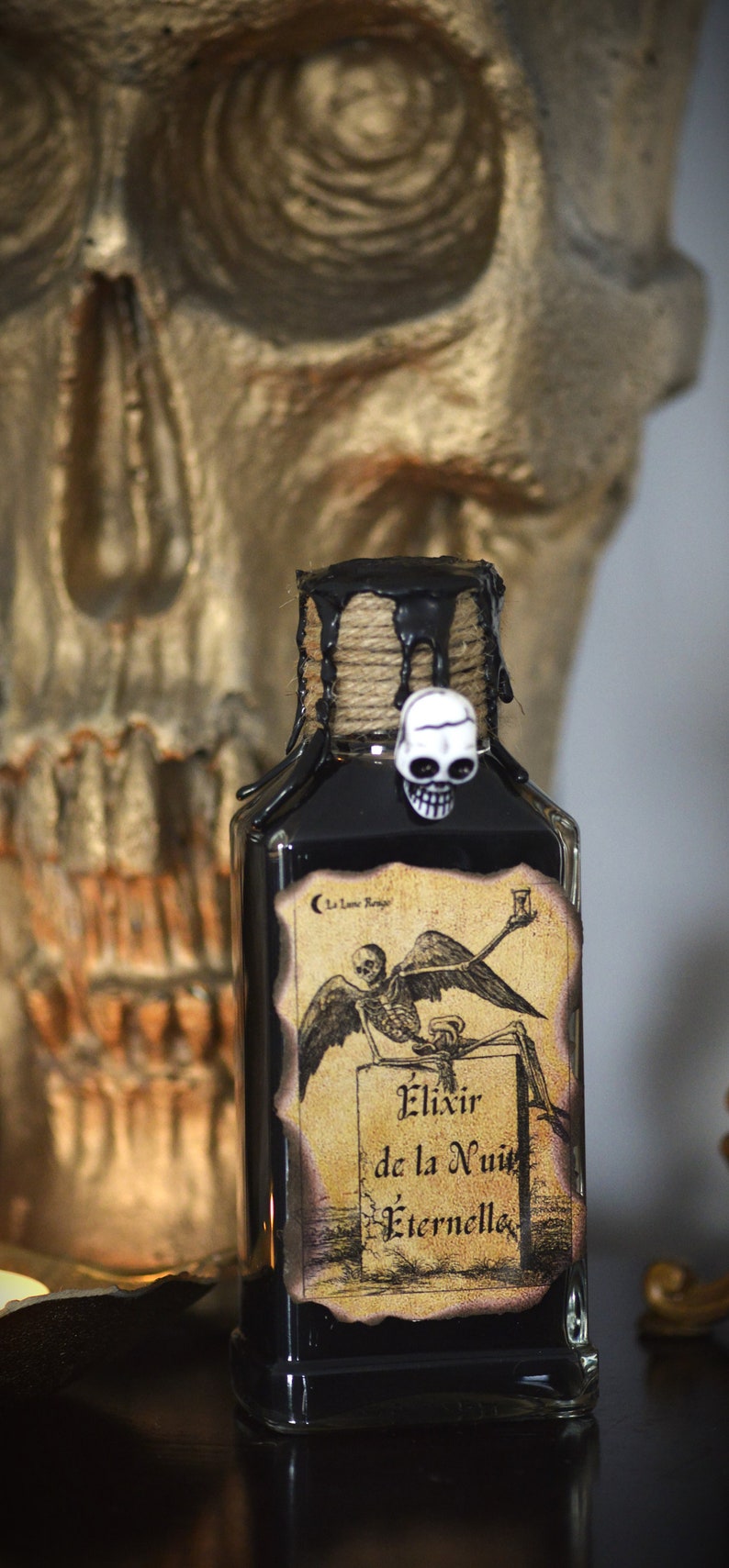 Magic Potion "elixir of Eternal Night" – Gothic Esoteric Decoration ...