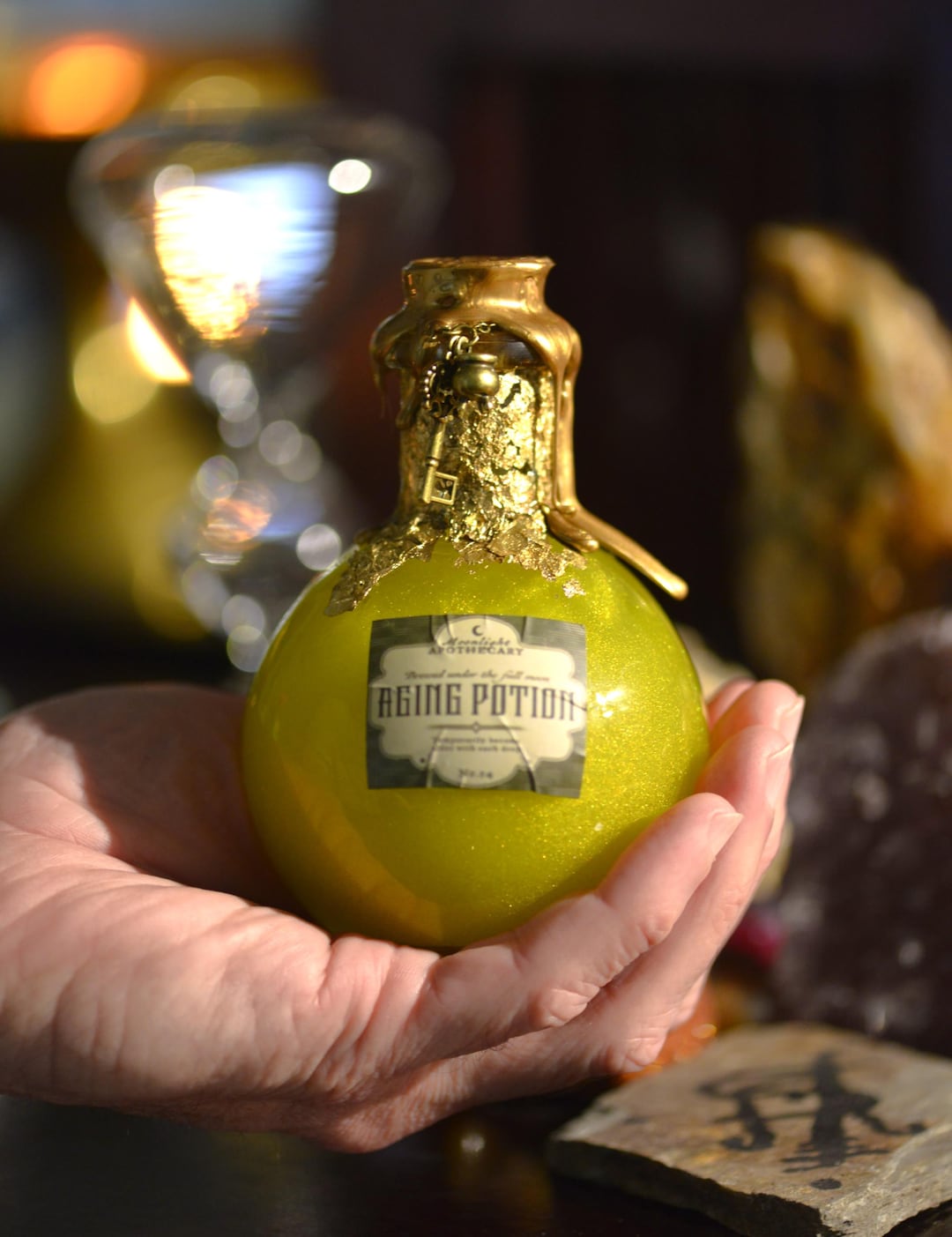 Elixir of Aging, Witch's Magic Potion, Witch Decor, Curiosities, Decorative Apothecary Potion - Etsy