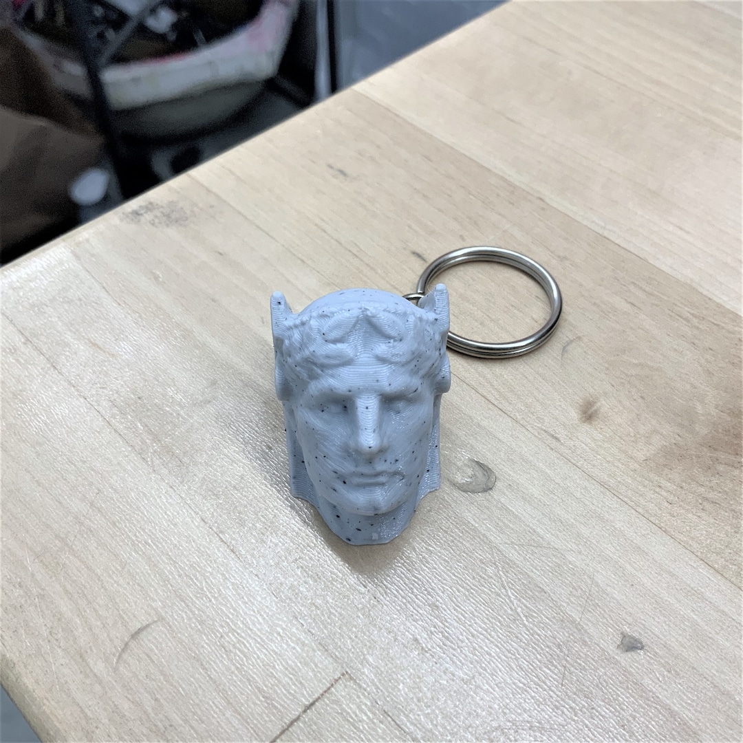 Cleveland Guardian Head Keychain - Etsy