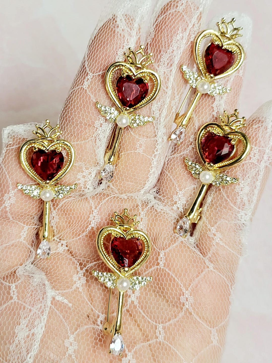 Magical Girl Scepter Brooch-for Fashion or DIY Crafting - Etsy
