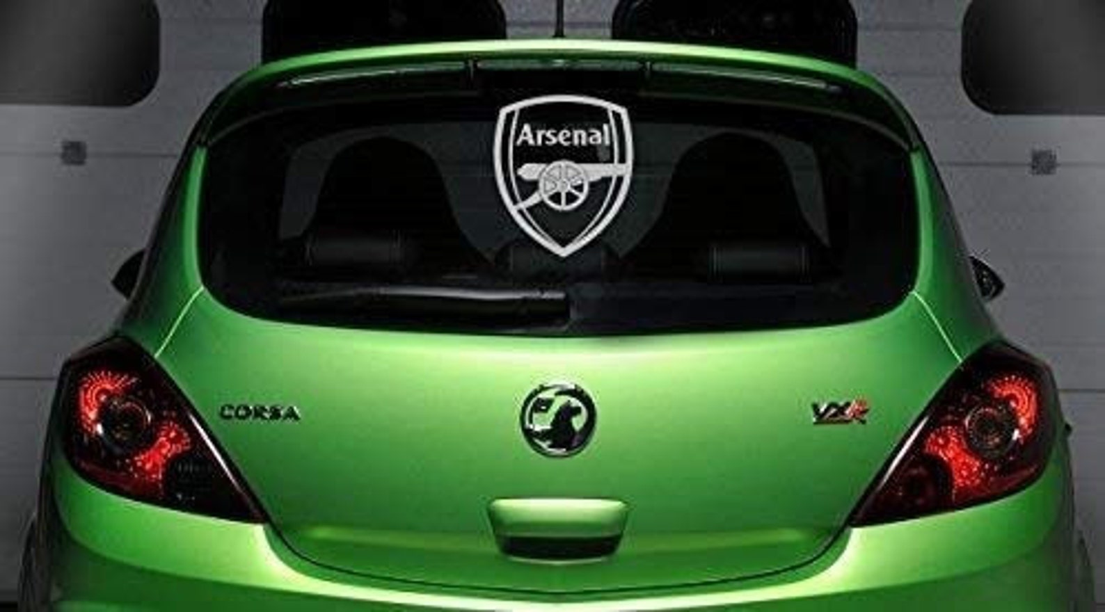 Arsenal Unofficial Car Decal Sticker | Etsy
