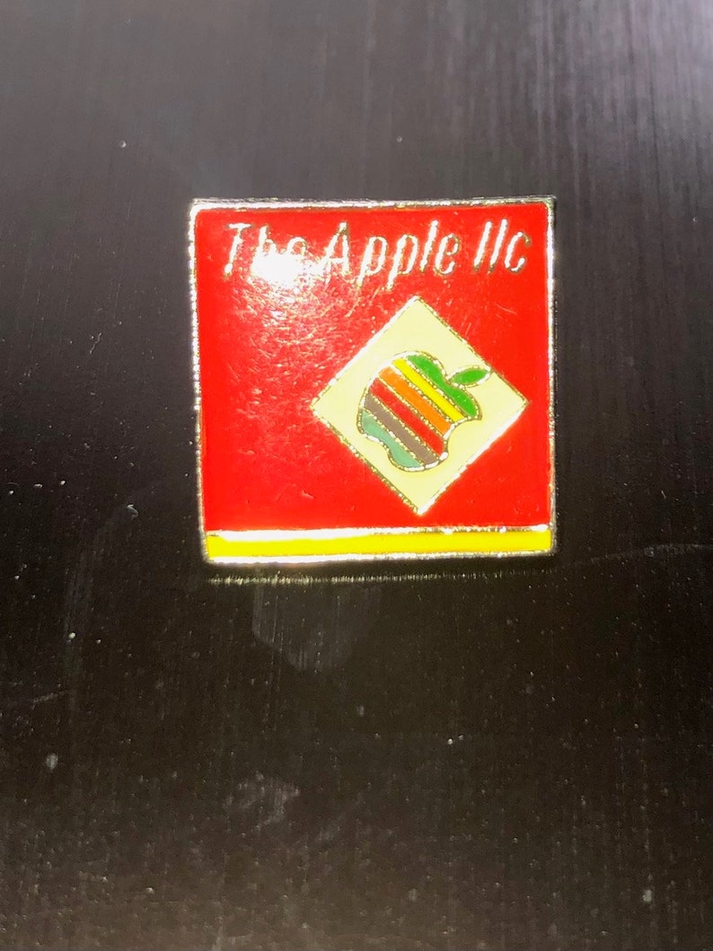 Apple Lapel Pins and Appelit - Etsy