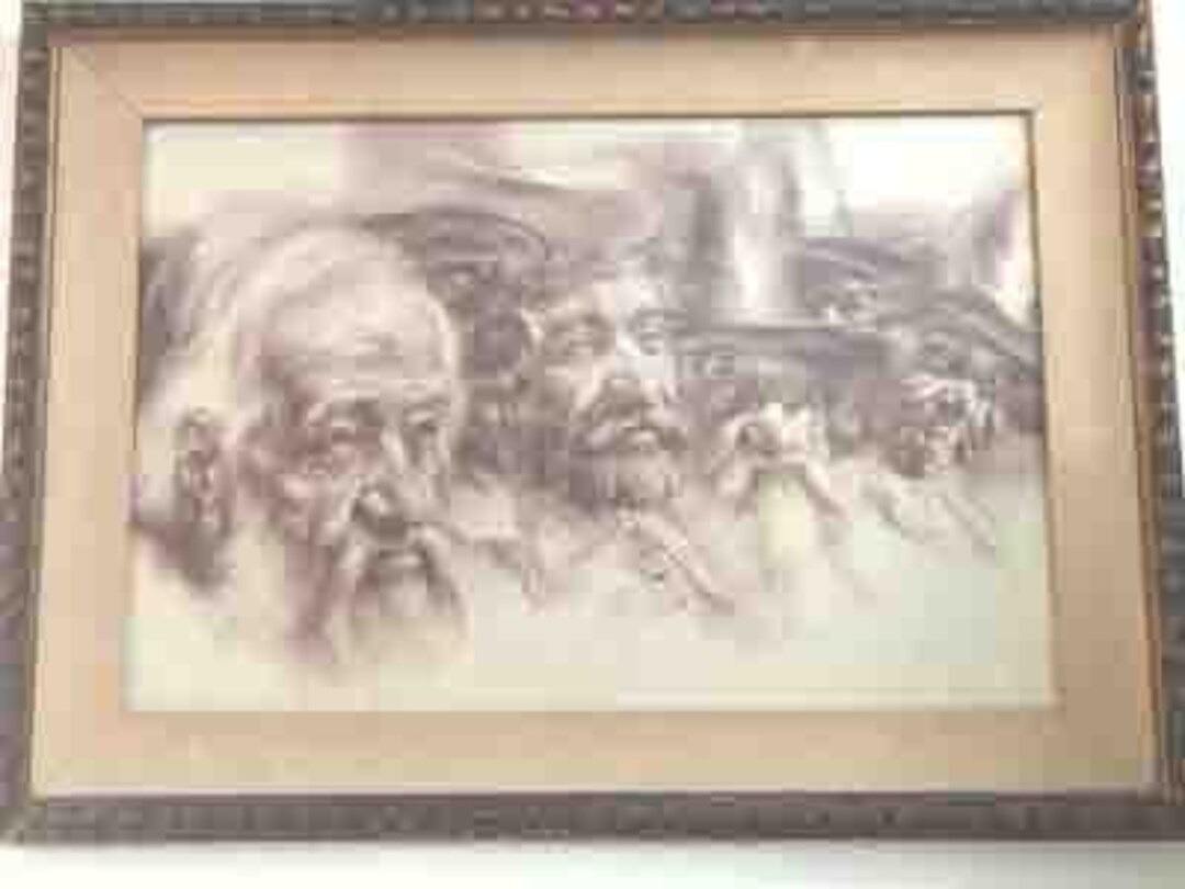 Vintage Original Drawings by Virginia Dan Called "the Trade Mark" and ...