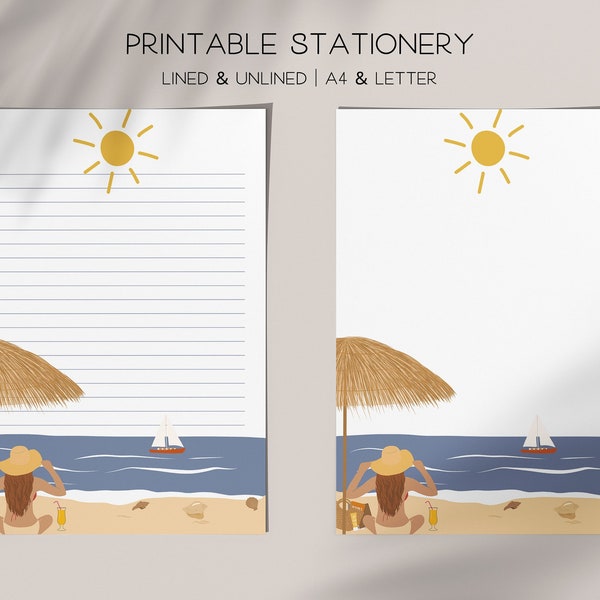 Beach Writing - Etsy