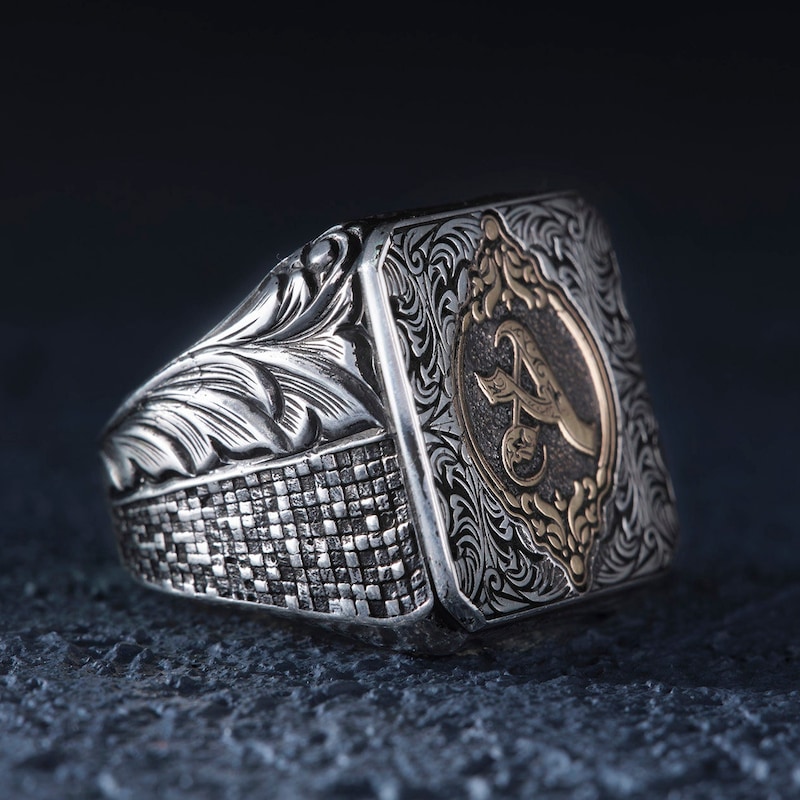Silver Men Ring - Etsy