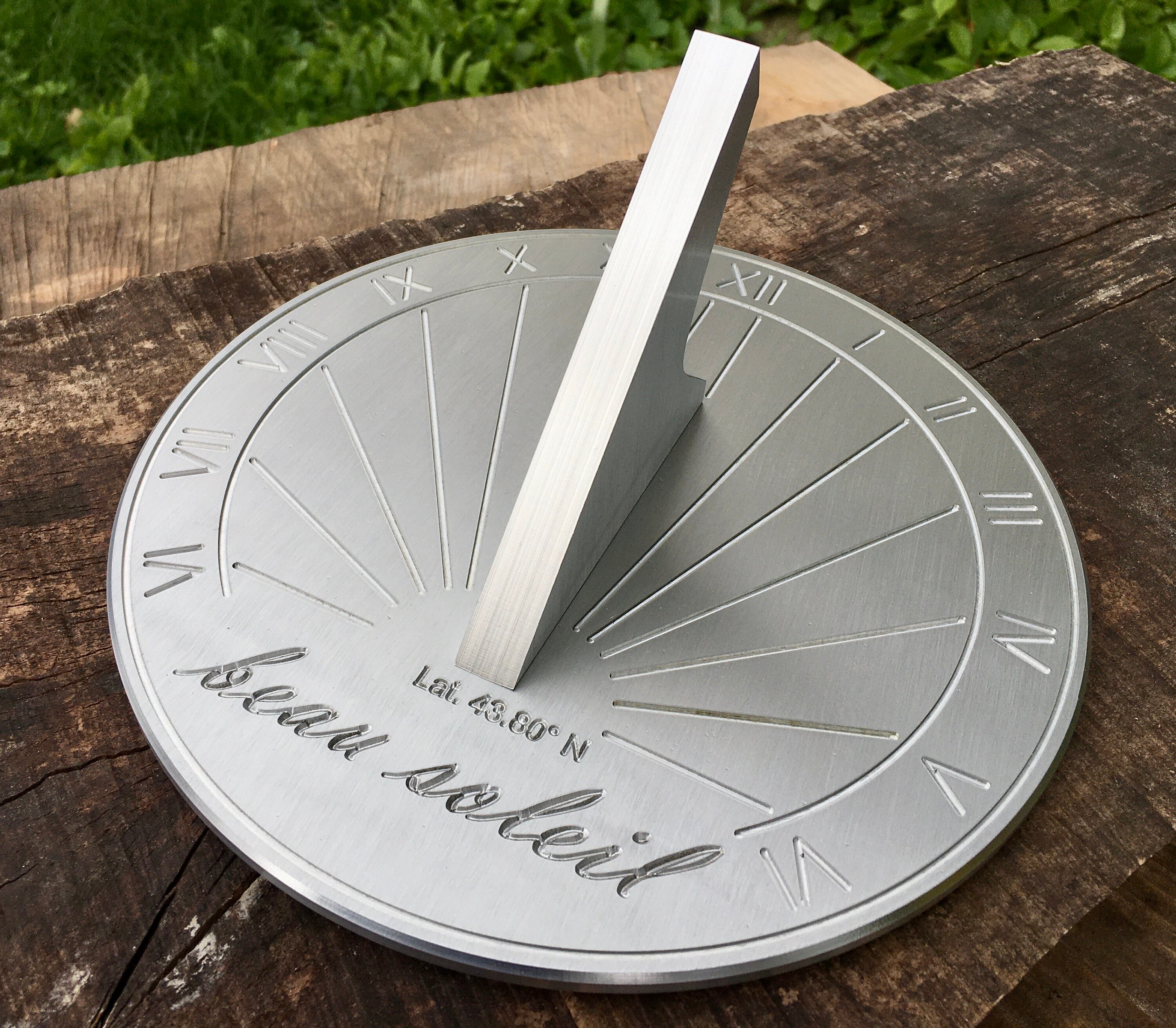 Custom 45th Wedding Anniversary Engraved Sundial Gift for: | Etsy