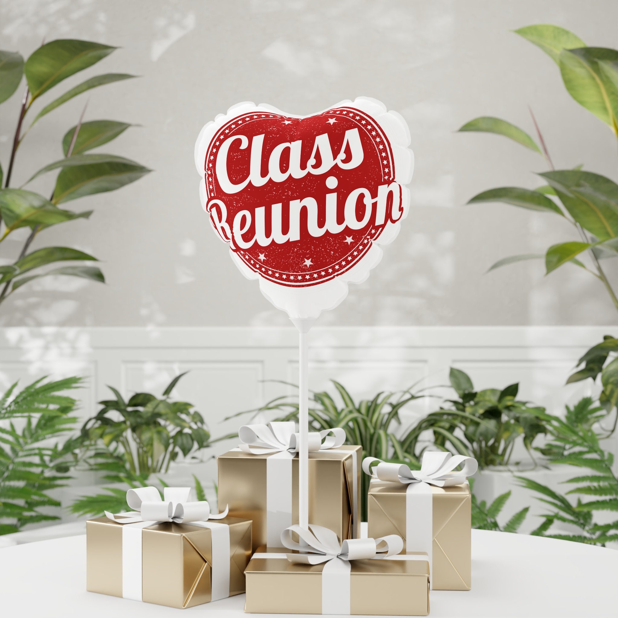 Balloon round and Heart-shaped, 11 Class Reunion / High School Reunion ...