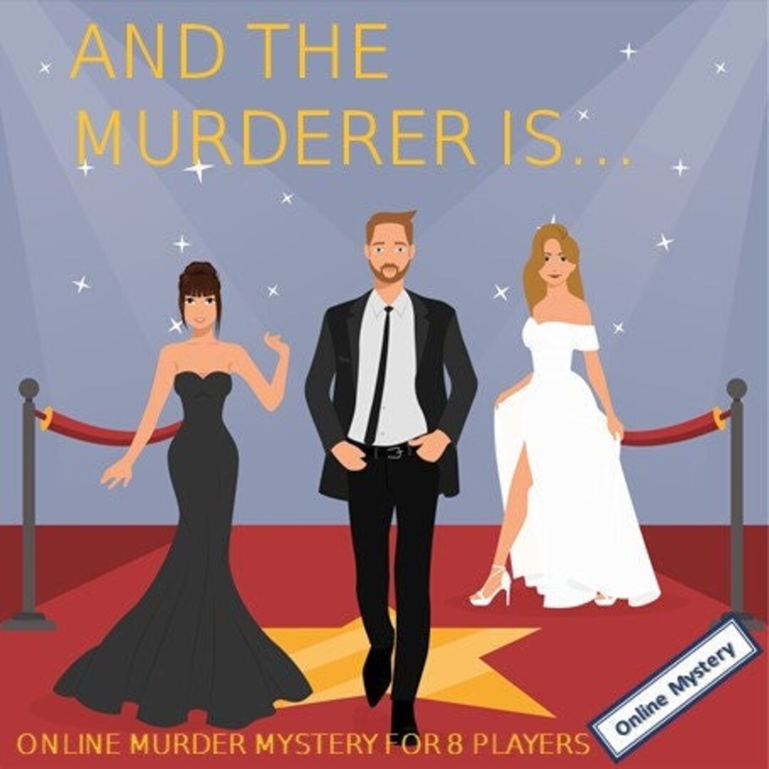 Online Murder Mystery Game "and the Murderer Is..." | 8 Players | PDF ...