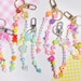 Custom Beaded Keychain Personalized Y2K Keychain 90s Inspired - Etsy