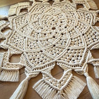 Macrame Table - Etsy