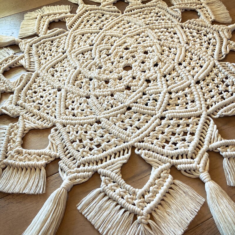 Macrame Table - Etsy