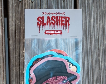 Slasher Series Vinyl Sticker Pack Vol. 1 - Etsy