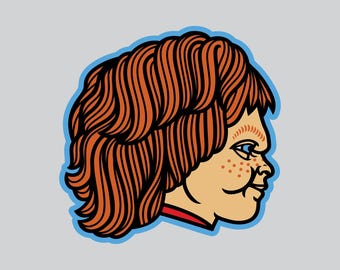 Chucky Child's Play 2 Vinyl Sticker Decal - Etsy