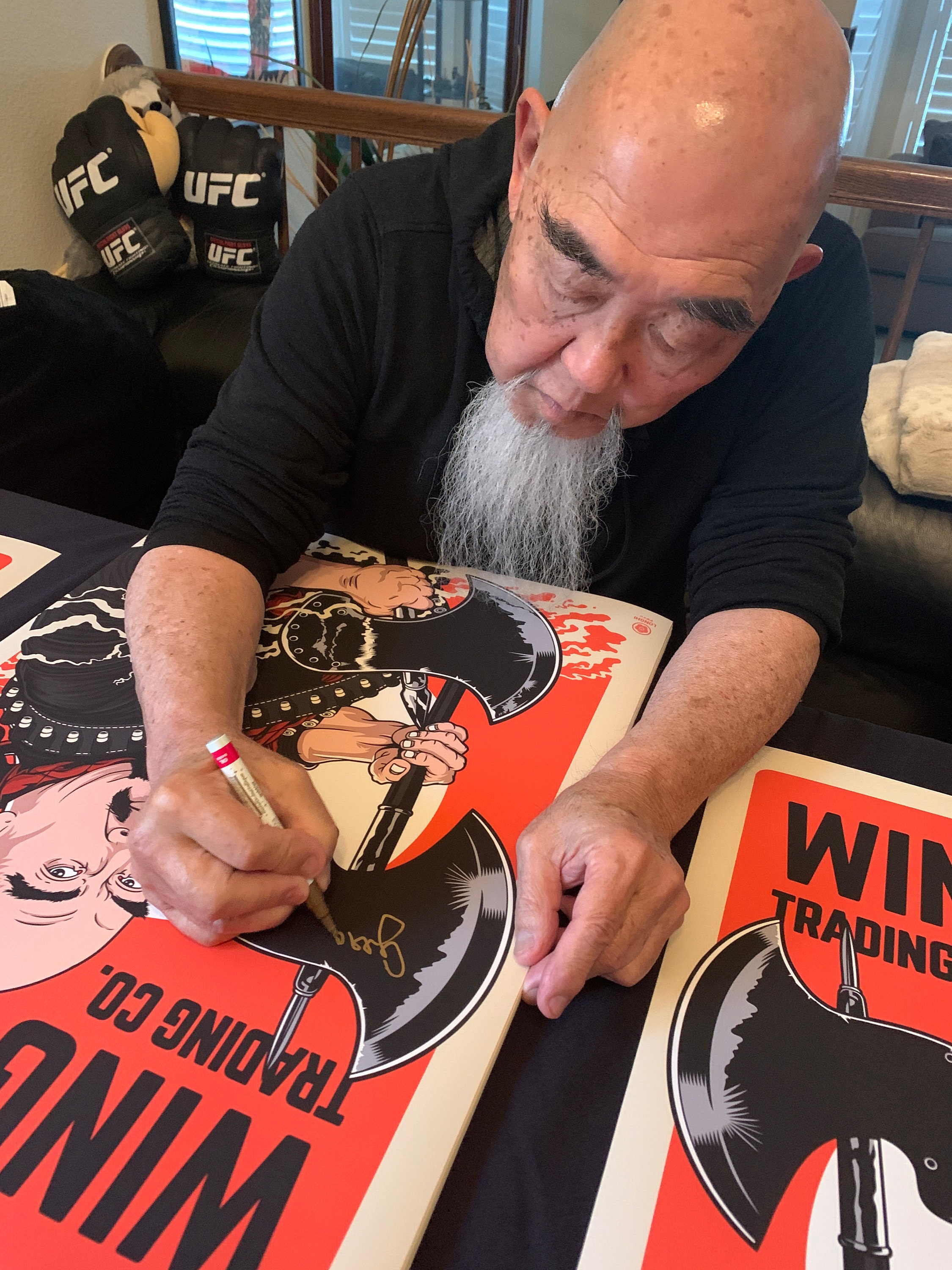 Wing Kong Hatchet Man Ltd. Ed. Signed Poster - Etsy