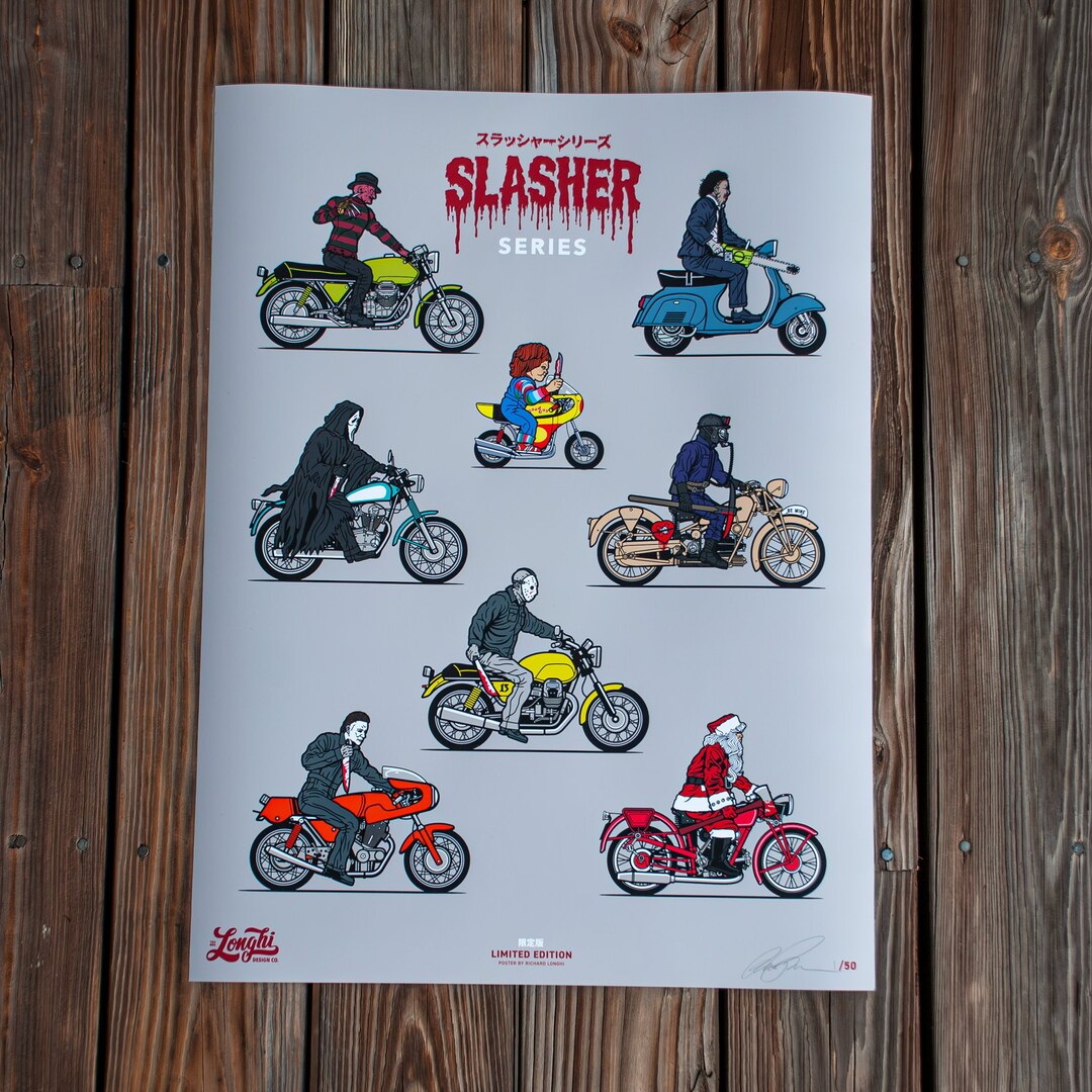 Slasher Series Ltd. Ed. Signed Printed Poster - Etsy
