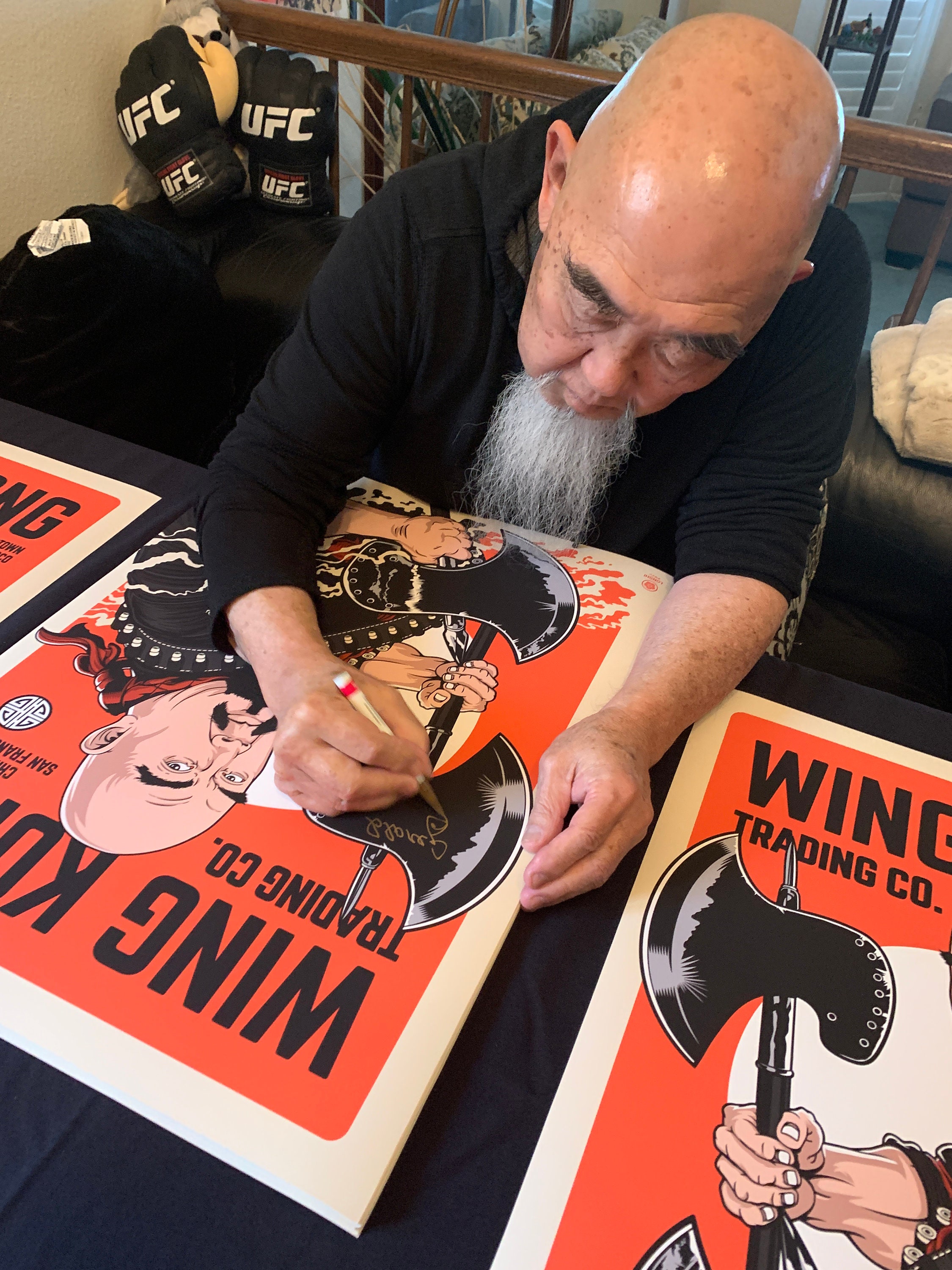 Wing Kong Hatchet Man Ltd. Ed. Signed Poster - Etsy