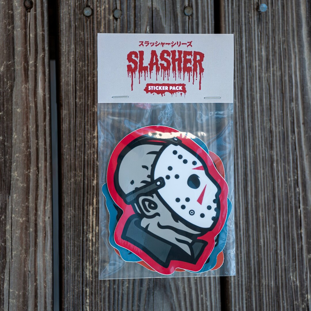 Slasher Series Vinyl Sticker Pack Vol. 1 - Etsy