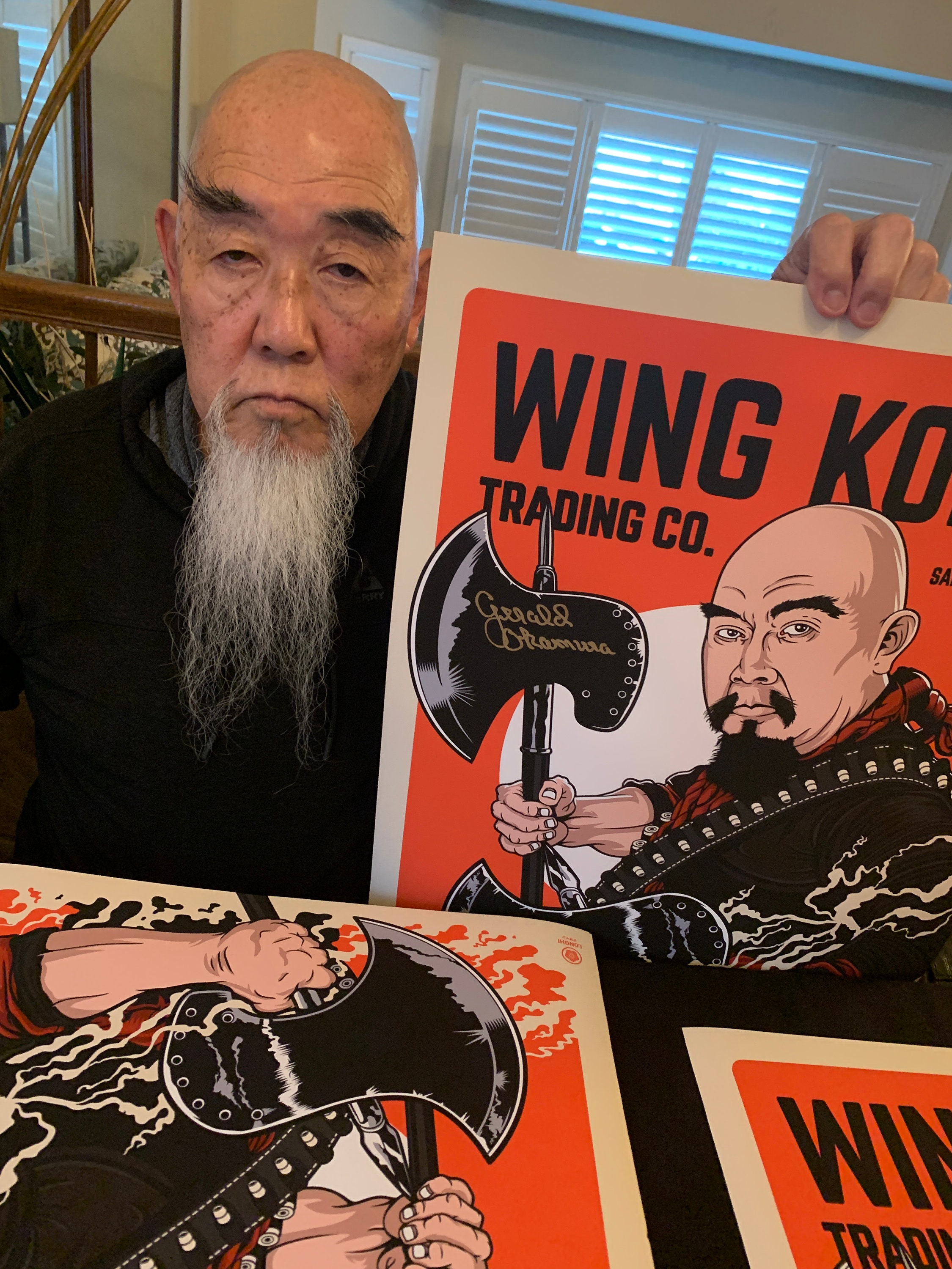 Wing Kong Hatchet Man Ltd. Ed. Signed Poster - Etsy