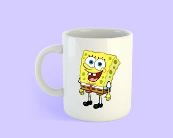 Spongebob Coffee Mug | Etsy