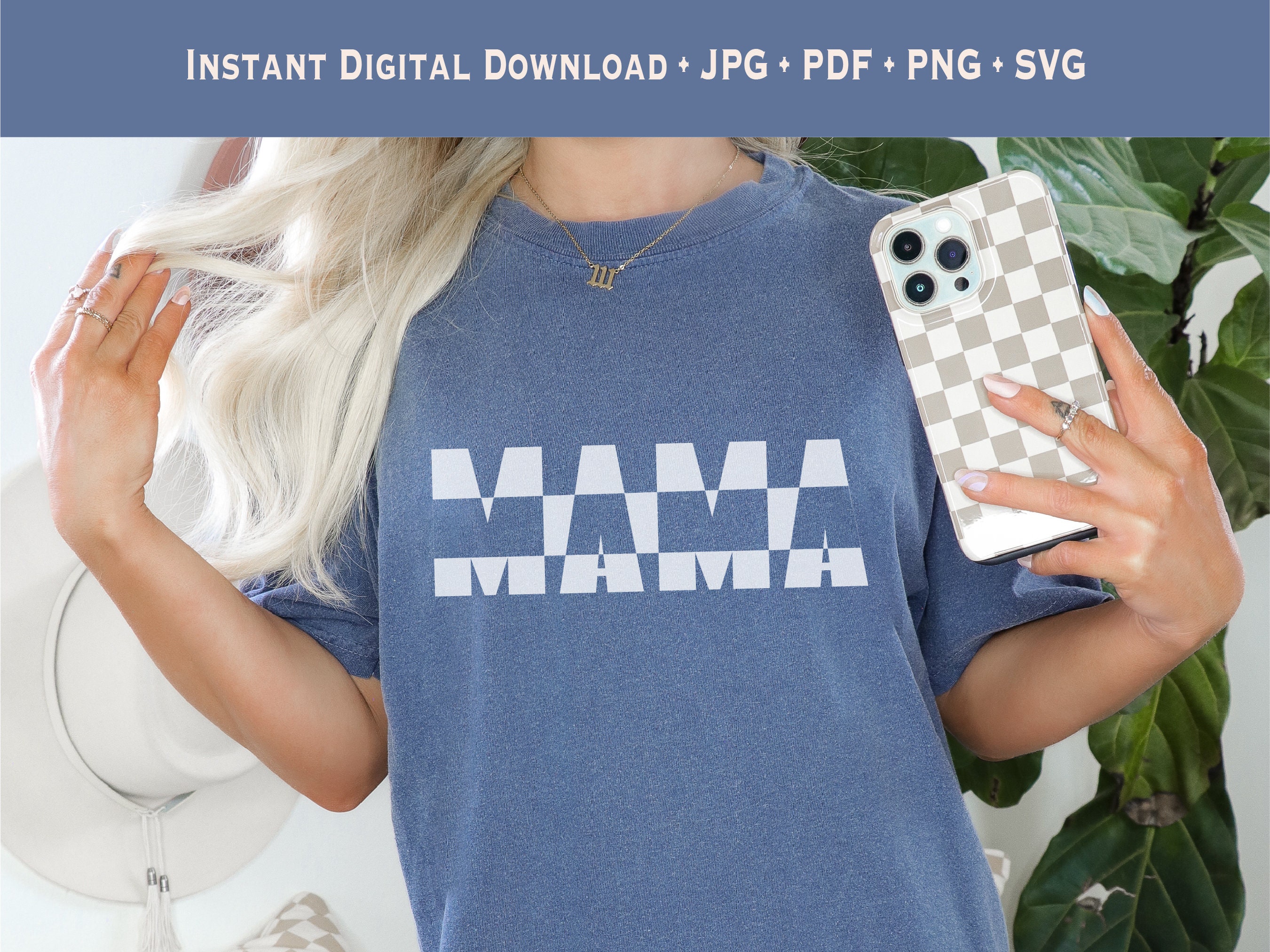 Mama PNG Mama SVG Mama Digital Download Mother's Day Tshirt Design ...