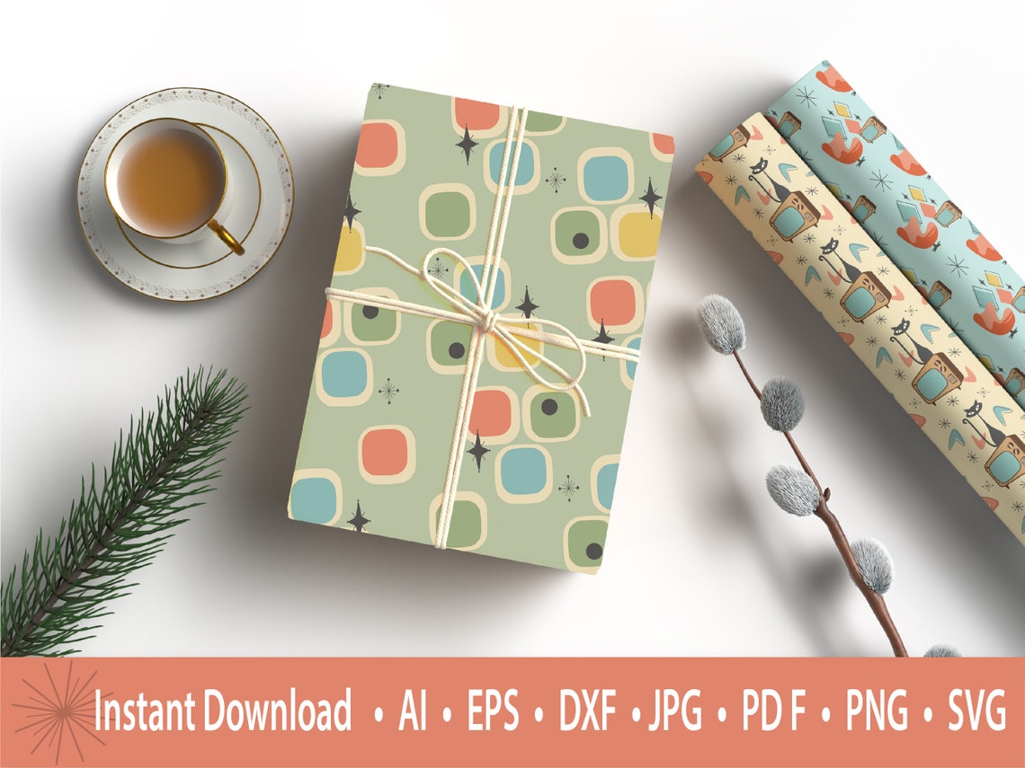 Mid Century Design Kit 1950s Posters Mid Century Modern - Etsy