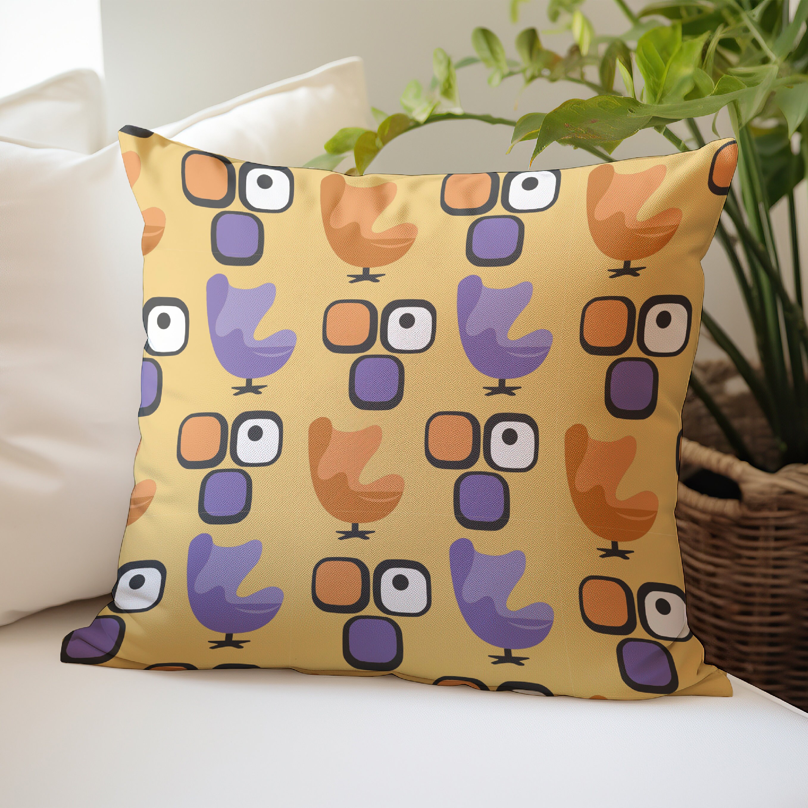 Atomic Cat Halloween Digital Paper Bundle, Black Cat Pattern, Halloween ...