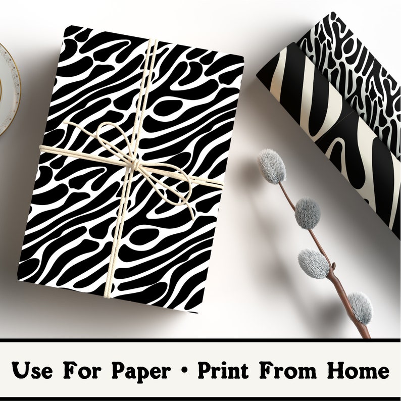 Zebra Print Seamless Pattern SVG, Animal Print Background (digital ...