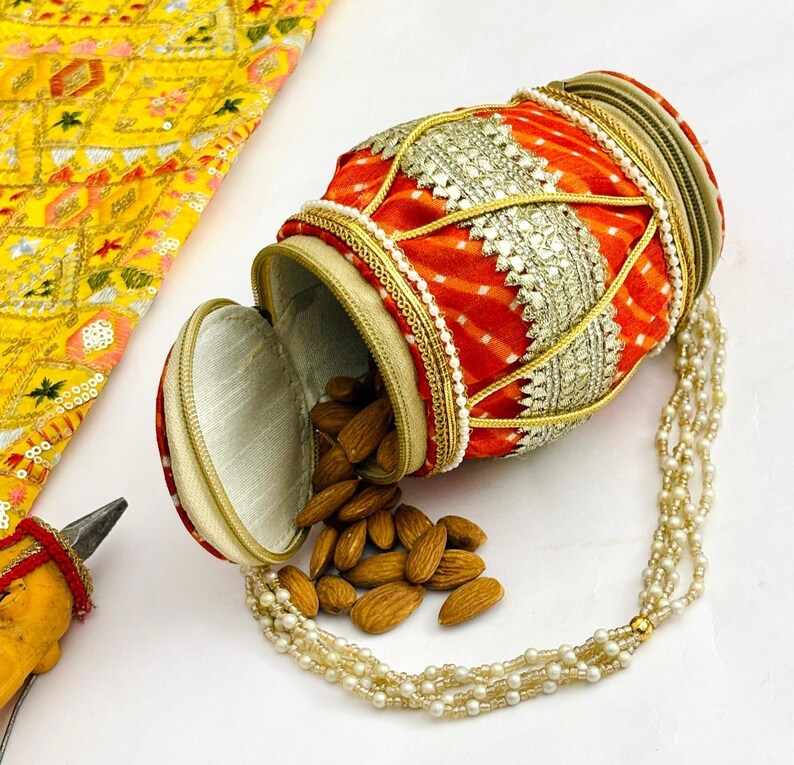 30 Dholki Gift Bags – Mehndi Favors, Wedding Return Gifts, Sangeet ...