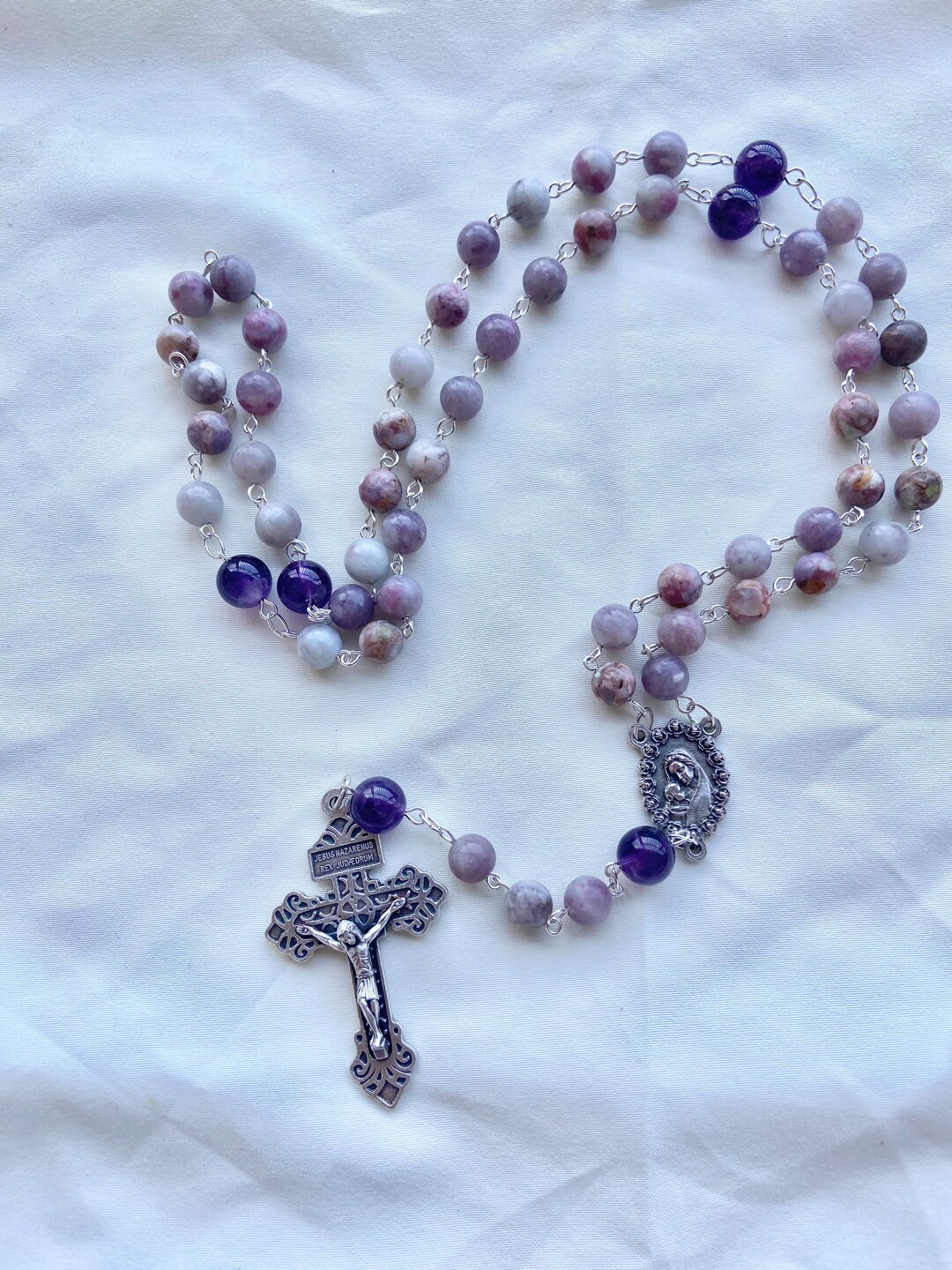 Theotokos Rosary | God-bearer | Handmade Catholic Gifts | Catholic ...