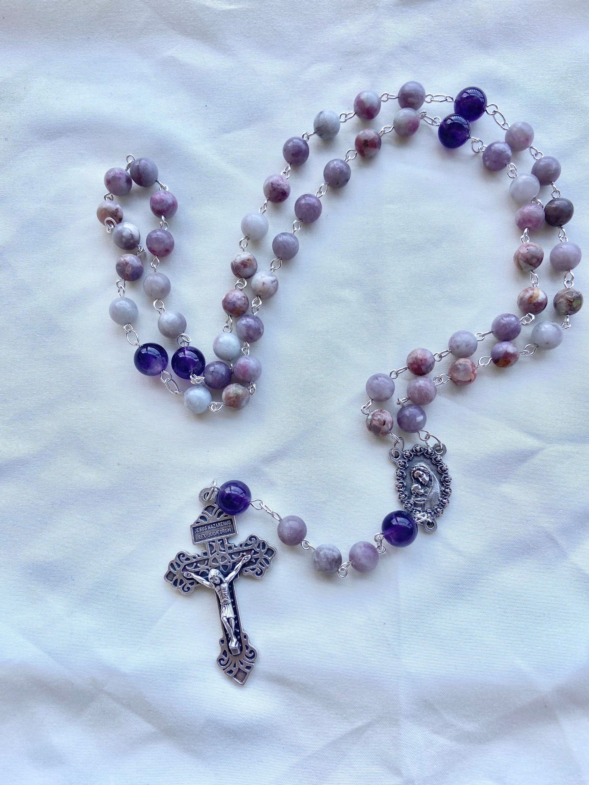Theotokos Rosary | God-bearer | Handmade Catholic Gifts | Catholic ...