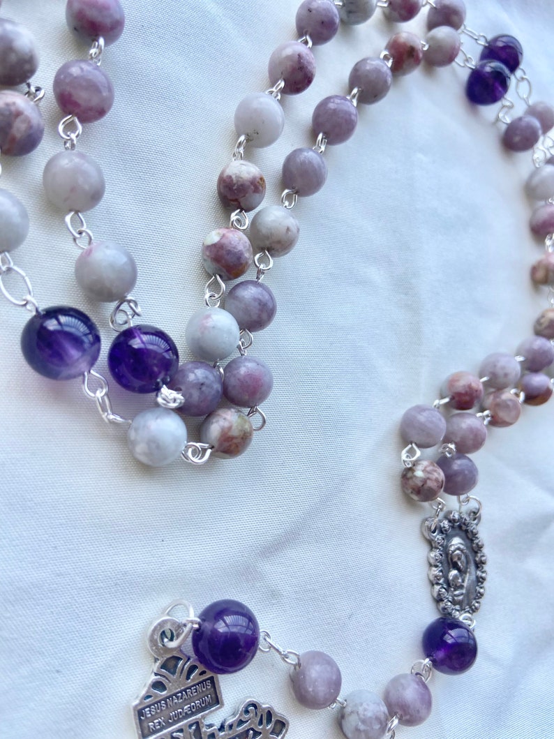 Theotokos Rosary | God-bearer | Handmade Catholic Gifts | Catholic ...