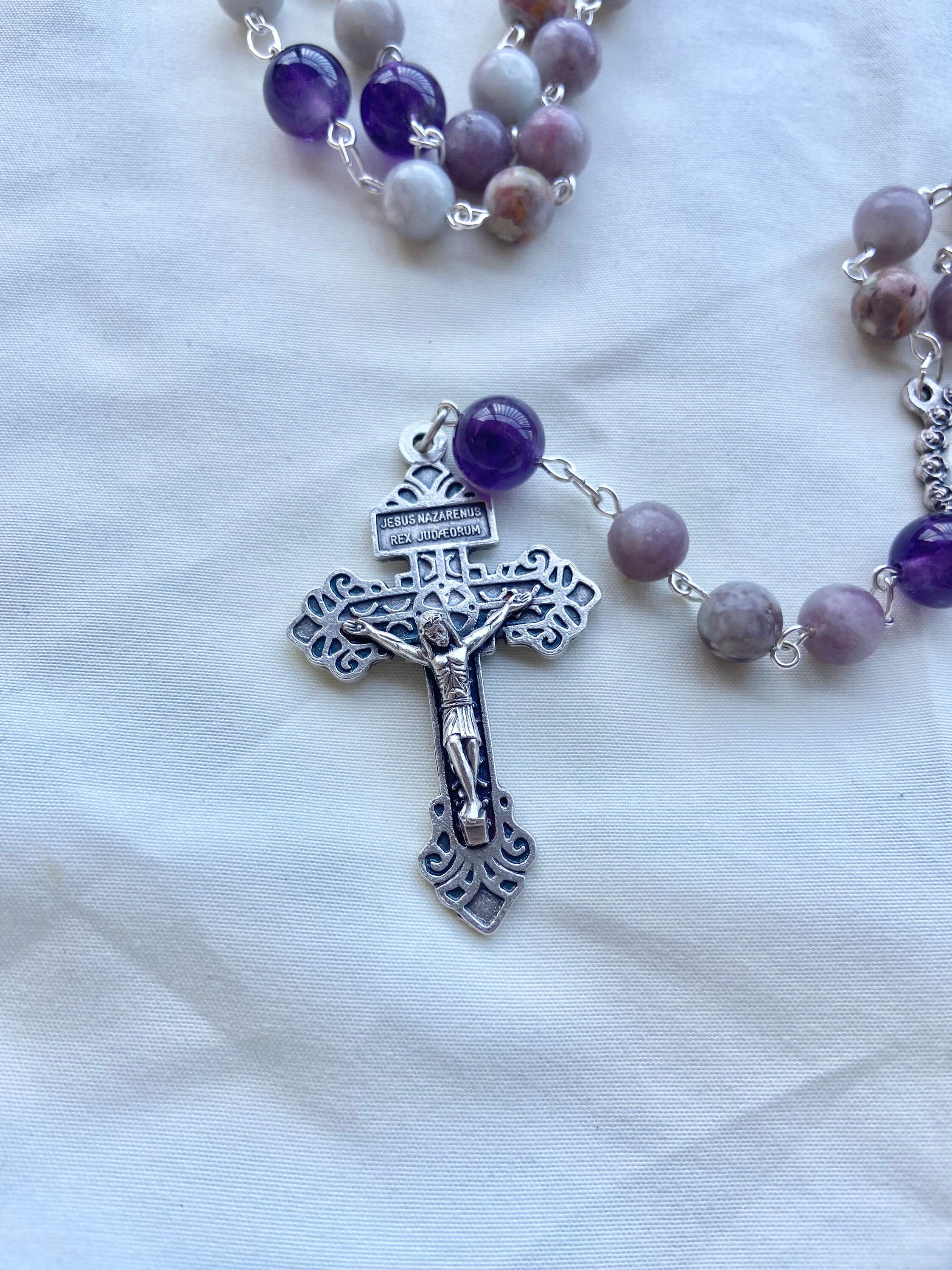 Theotokos Rosary | God-bearer | Handmade Catholic Gifts | Catholic ...