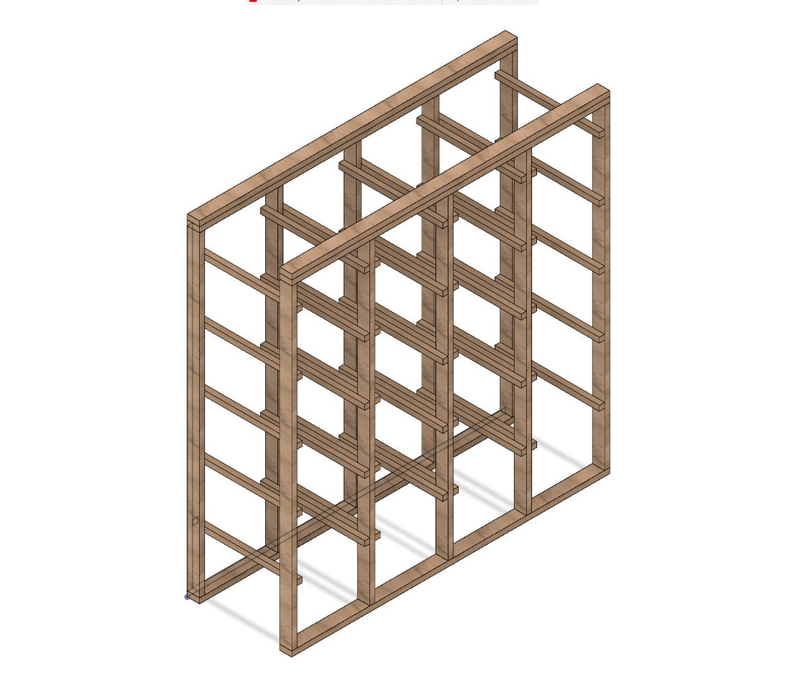 Fusion 360 Modular Bin Storage Rack - Get Your Exact Lumber Dimensions ...