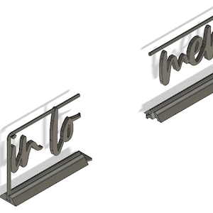 In Loving Memory - 3D Wedding Sign - Etsy