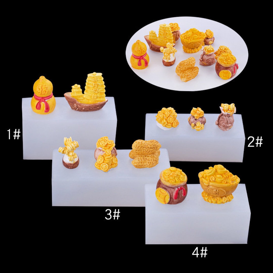 Gourd Cornucopia Sailboat Mold DIY Fondant Chocolate Cake Biscuit ...