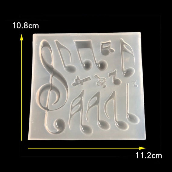 Music Note Mold DIY Fondant Chocolate Cake Biscuit Silicone - Etsy