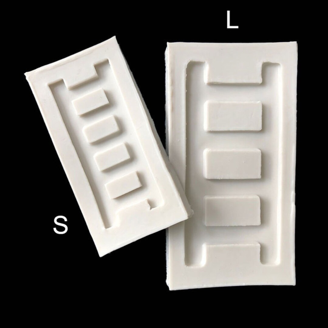Ladder Mold DIY Fondant Chocolate Cake Biscuit Silicone Decoration ...