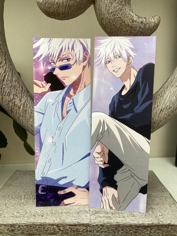 Gojo Satoru Bookmark Jujutsu Kaisen Anime Art | Etsy