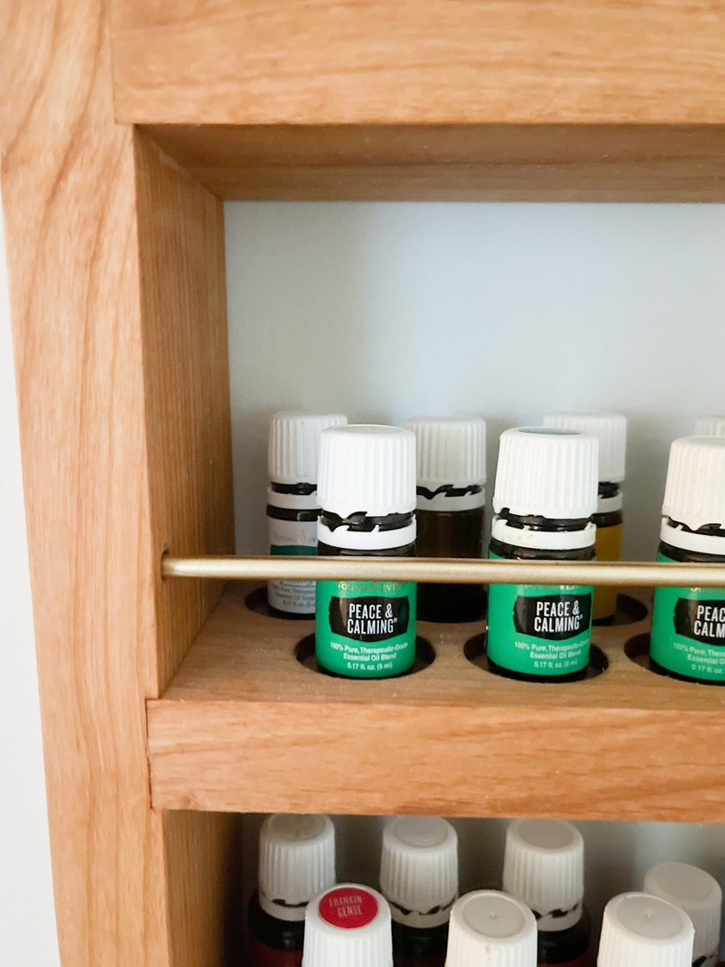 Essential Oil Shelves, Essential Oil Display Shelves DIY, Essential Oil ...