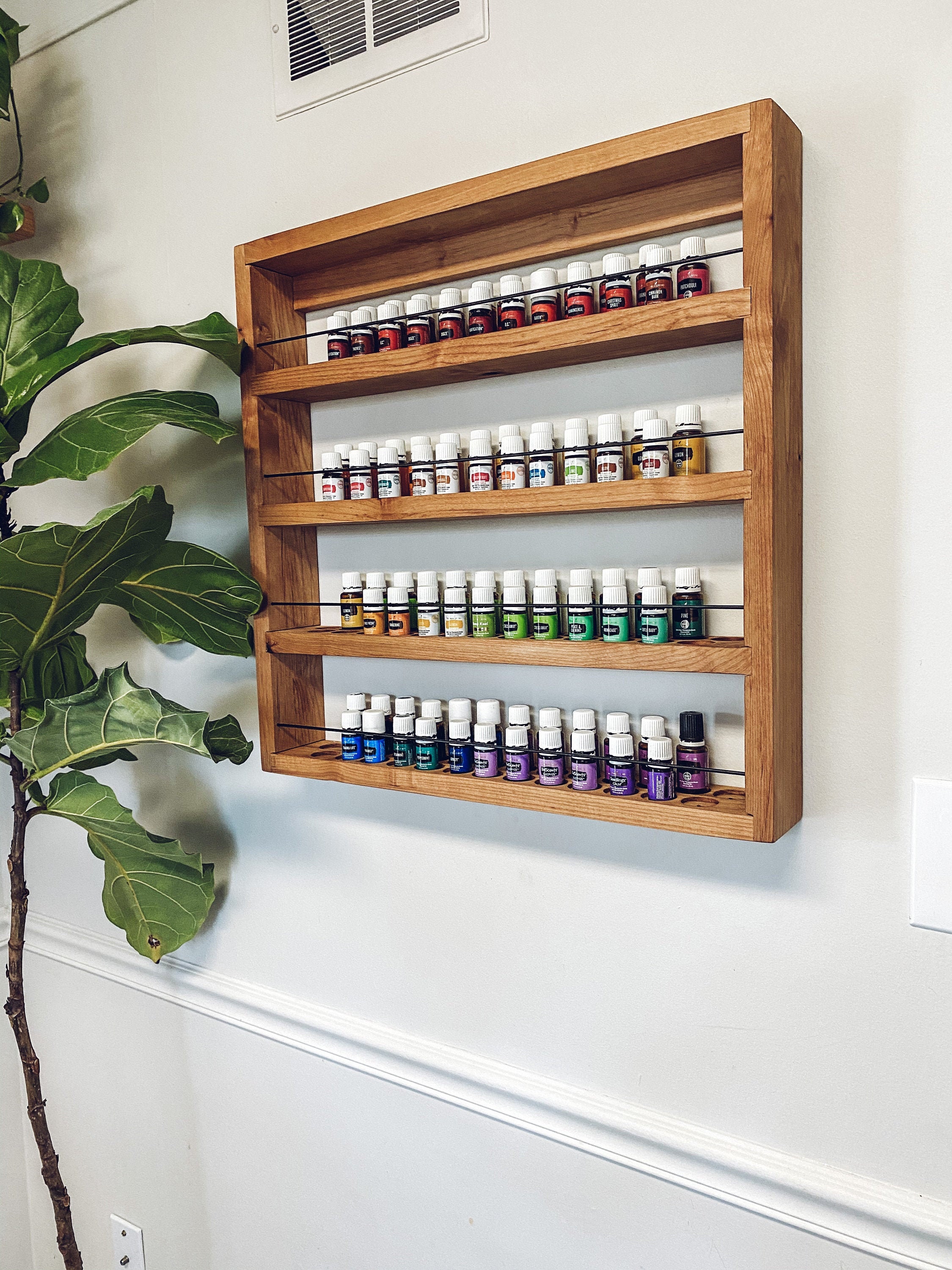 Essential Oil Shelves Essential Oil Display Shelves DIY - Etsy