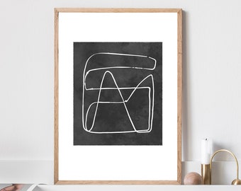 Stairway to Heaven. Abstract Line Art. Download the Files and Print ...