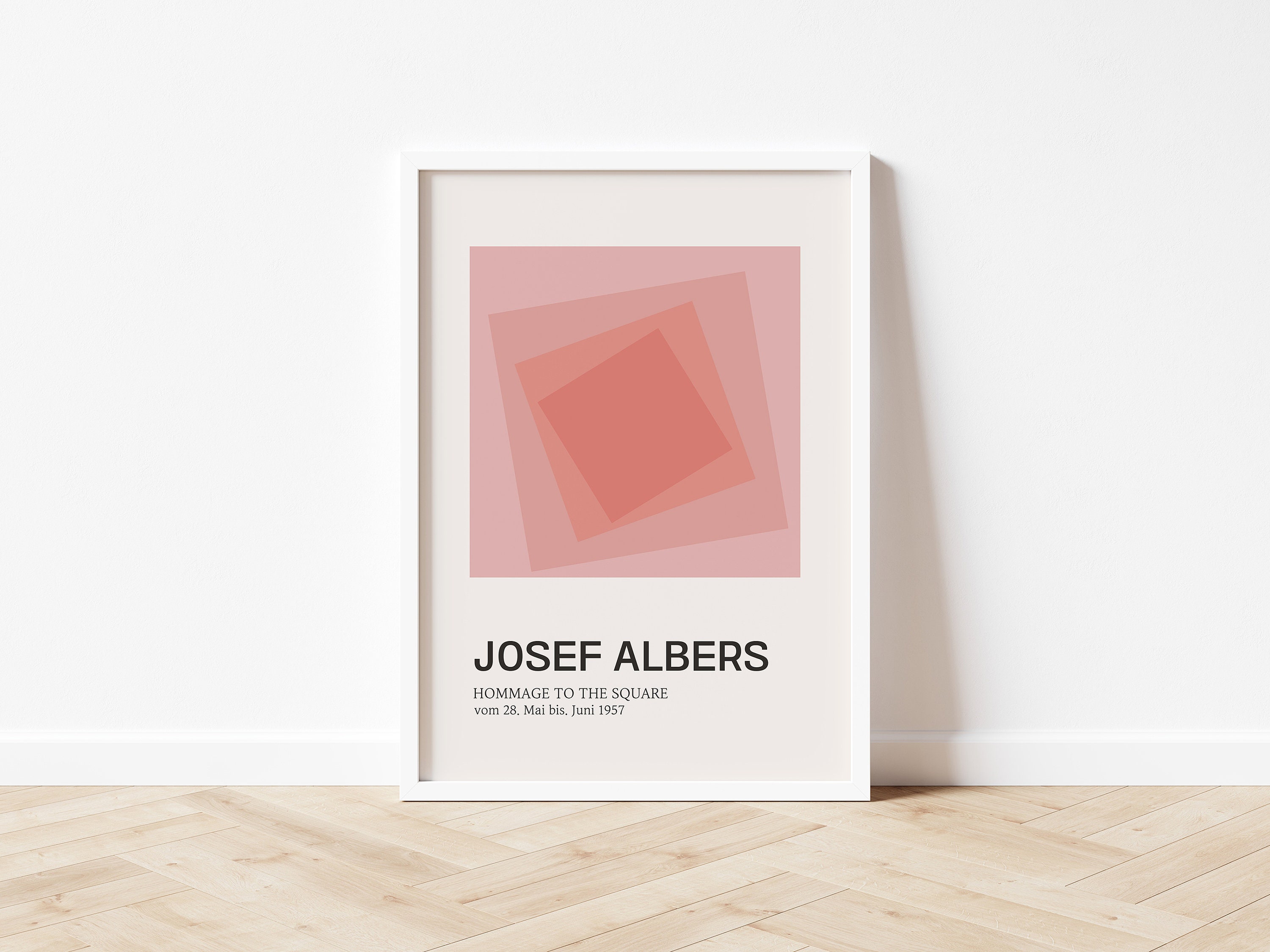 Josef Albers Exhibition Poster Josef Albers Art Print - Etsy