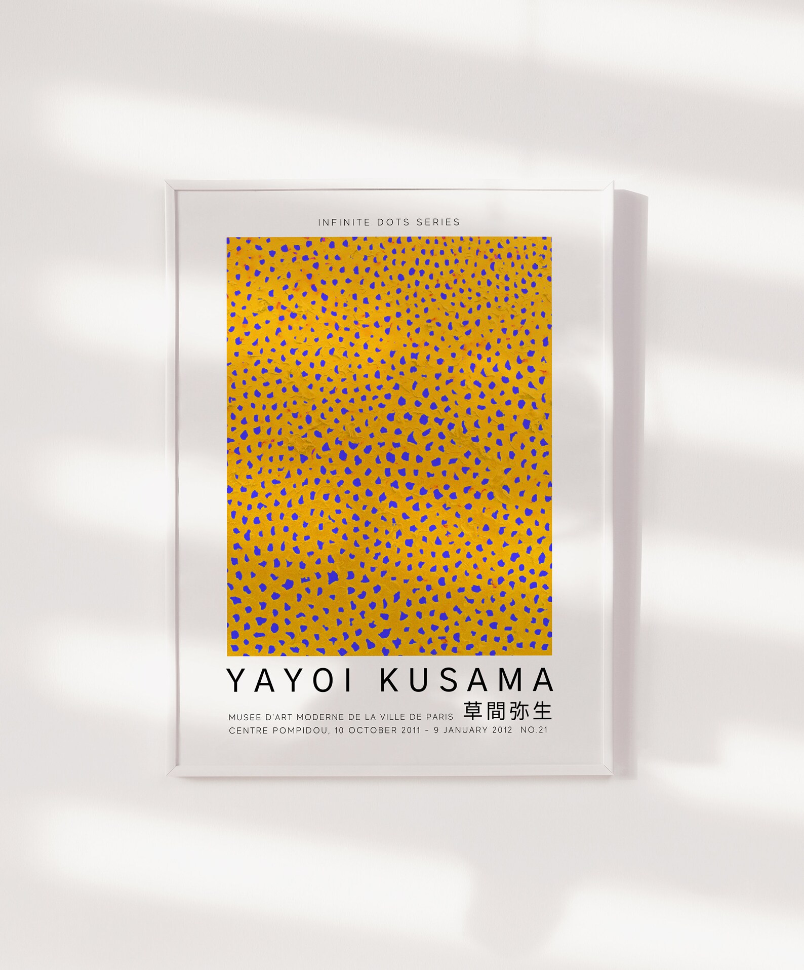 Yayoi Kusama Art Poster Infinity Dots Exhibition Poster | Etsy