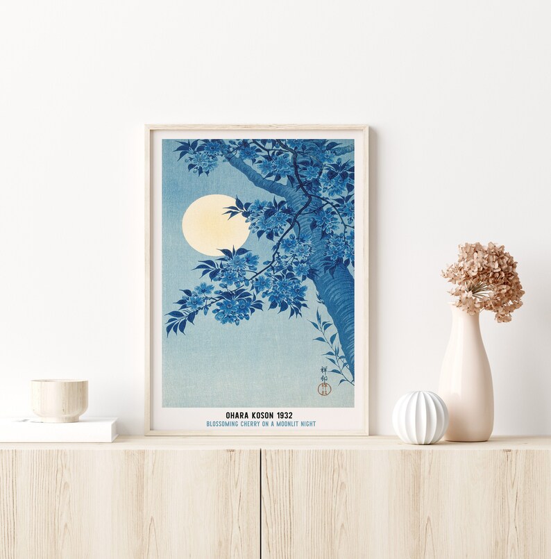 Ohara Koson Poster Japanese Art Print Hokusai Print Ohara - Etsy