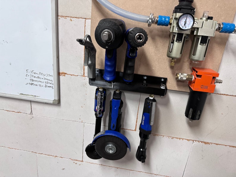 Universal Air Tool Holder | Pneumatic Tool Holder - Store Your Air ...
