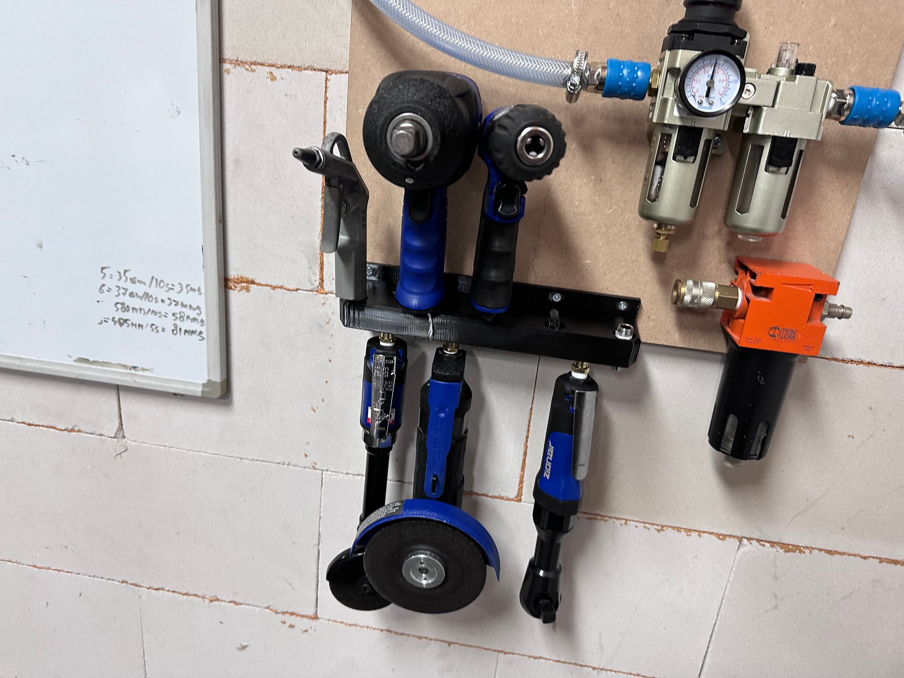 Universal Air Tool Holder | Pneumatic Tool Holder - Store Your Air ...