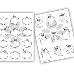Printable Halloween Coloring Pages | Digital Download | Spiders ...