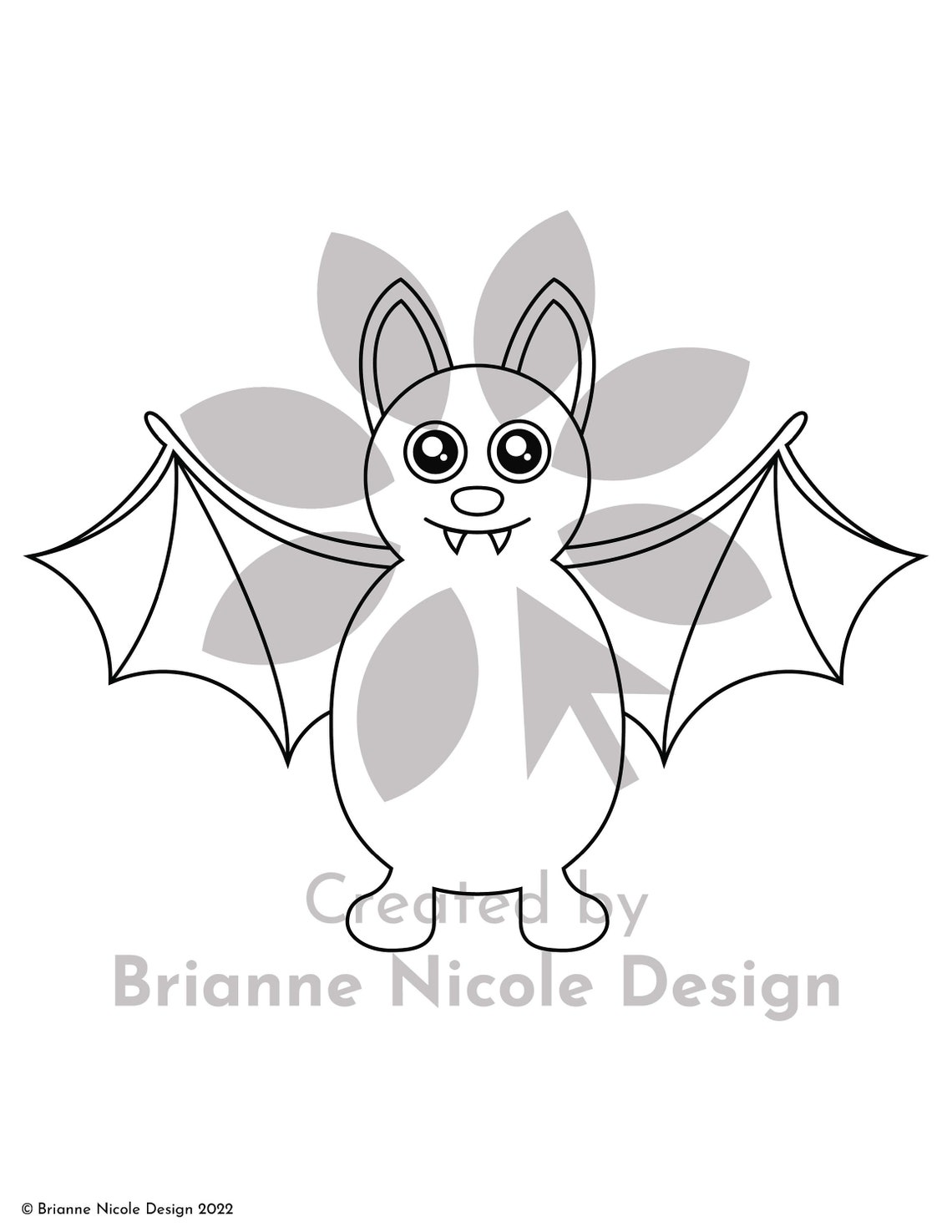 Printable Halloween Coloring Pages Halloween Creatures - Etsy