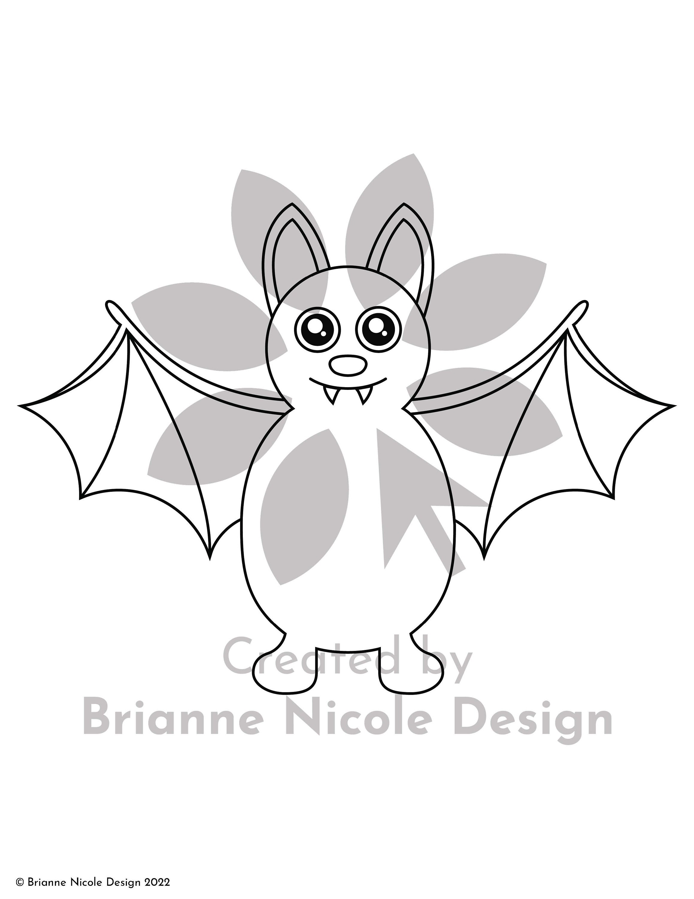 Printable Halloween Coloring Pages | Halloween Creatures | Digital ...